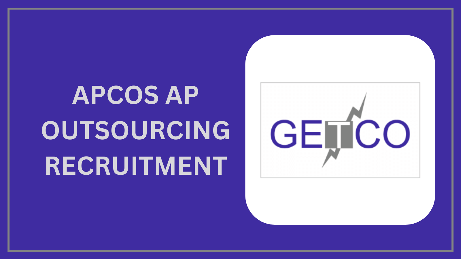 GETCO Recruitment 2025 – Apply for Vacancies
