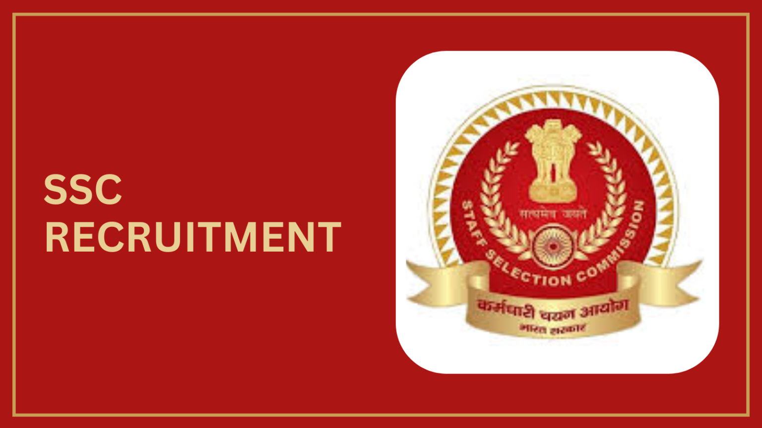 SSC Jobs 2025 – Apply Online for 7565 Delhi Police Constable Posts