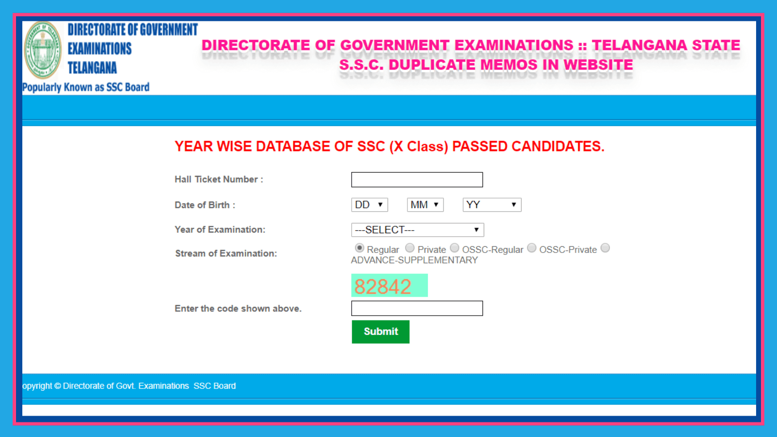 TS SSC Marks Memo Download 2024 Procedure bse.telangana.gov.in